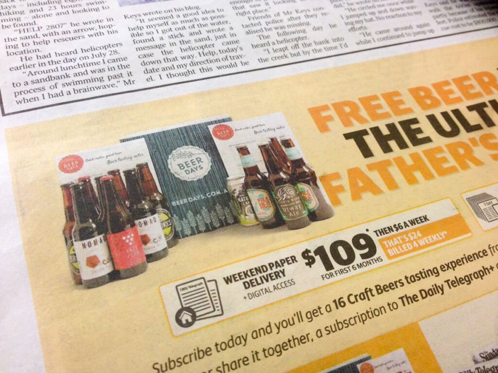 Beer Days Craft Beer Boxes - Fresco Creative