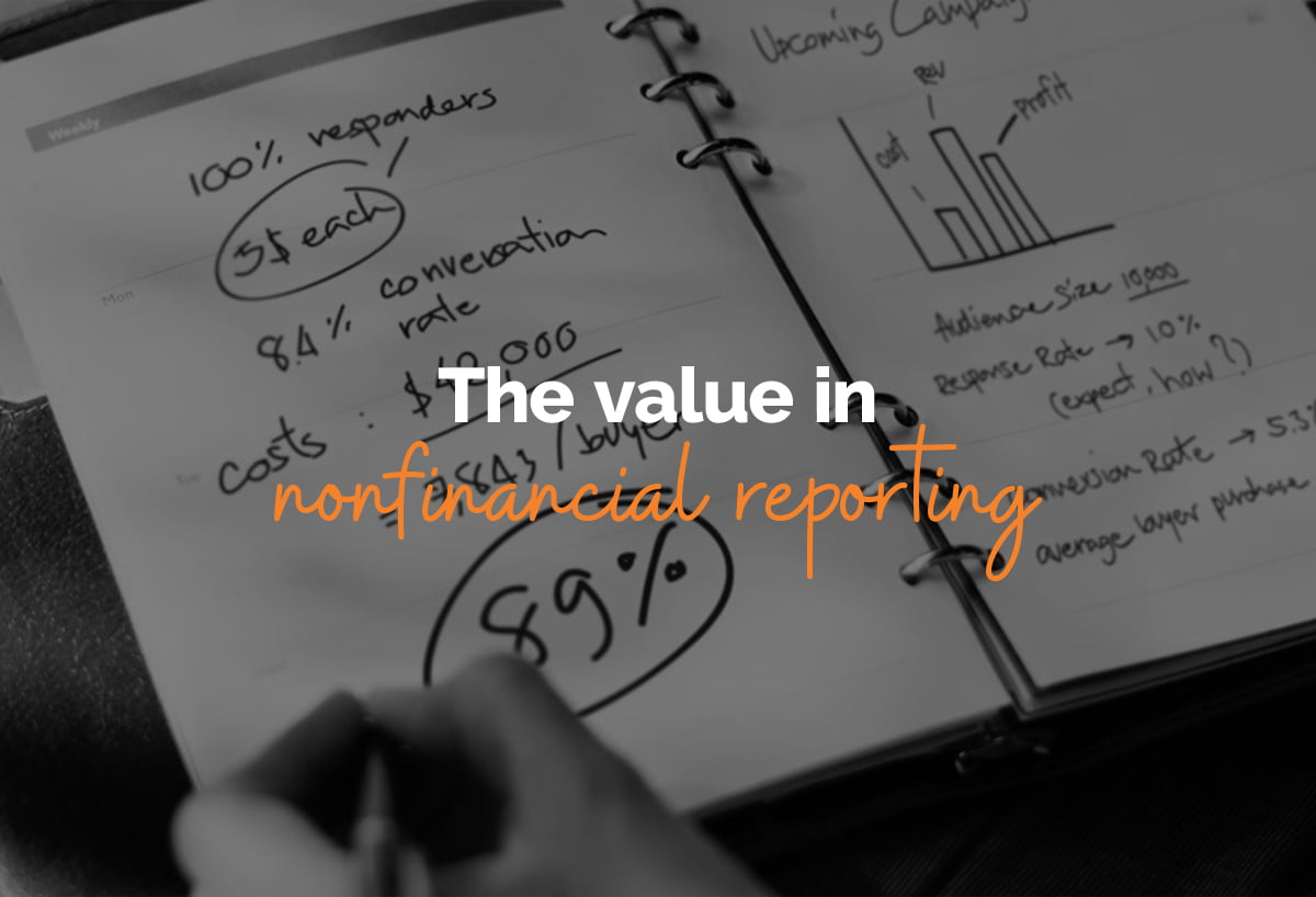 The Value in Nonfinancial Reporting - Fresco Creative