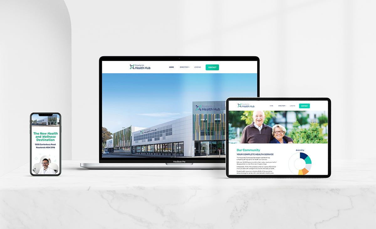 Roselands Health Hub - Digital - Fresco Creative