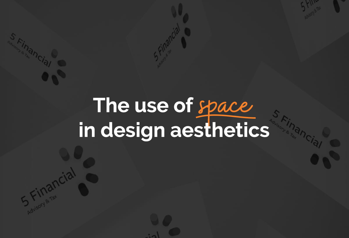 The use of space in design aesthetics - Fresco Creative