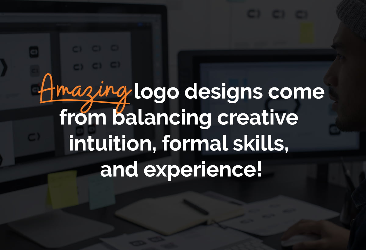 Amazing logo designs come from balancing creative intuition, formal ...