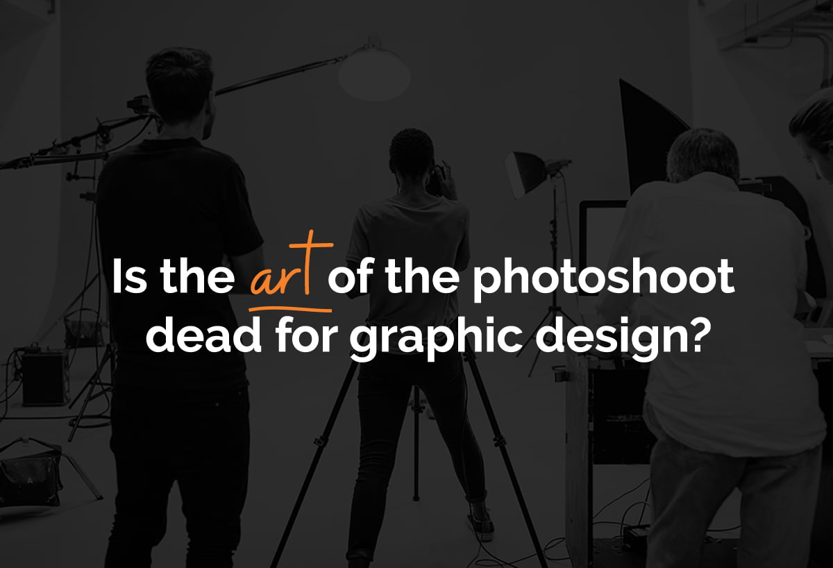 Is the art of the photoshoot dead for graphic design? - Fresco Creative